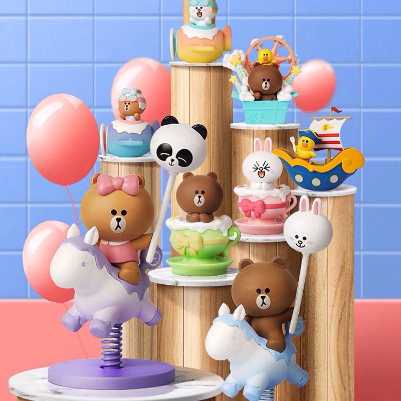 [IN-STOCK] 52TOYS Line Friends Amusement Park Blind Box series ...