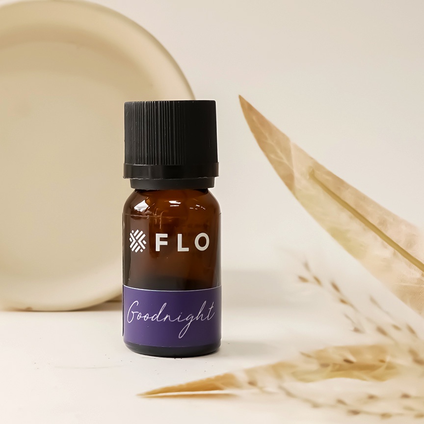 FLO Goodnight Essential Oil Blend 100ml - 100% Pure Blend of R ...