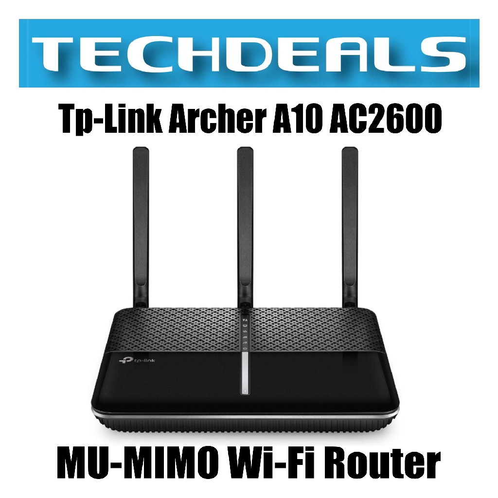 Tp-Link Archer A10 AC2600 MU-MIMO Wi-Fi Router | Shopee Singapore