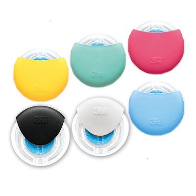 3M Smooth Microporous Clean Dental Floss Simple Macaron Shape Single ...