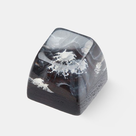 Resin Artisan Keycap Mount Fuji Mechanical keyboard Light-Transmitting ...