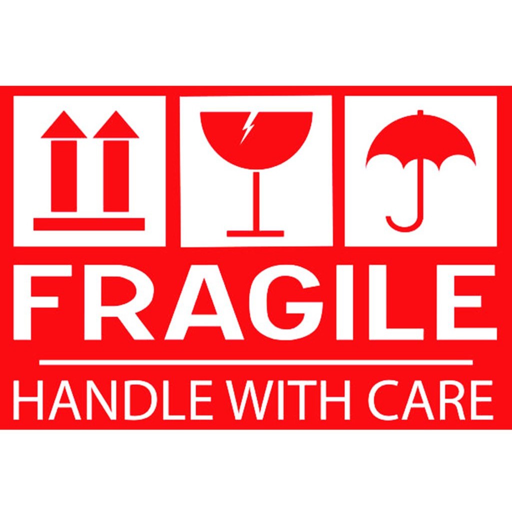 Fragile Sticker Packet Sticker | Shopee Singapore