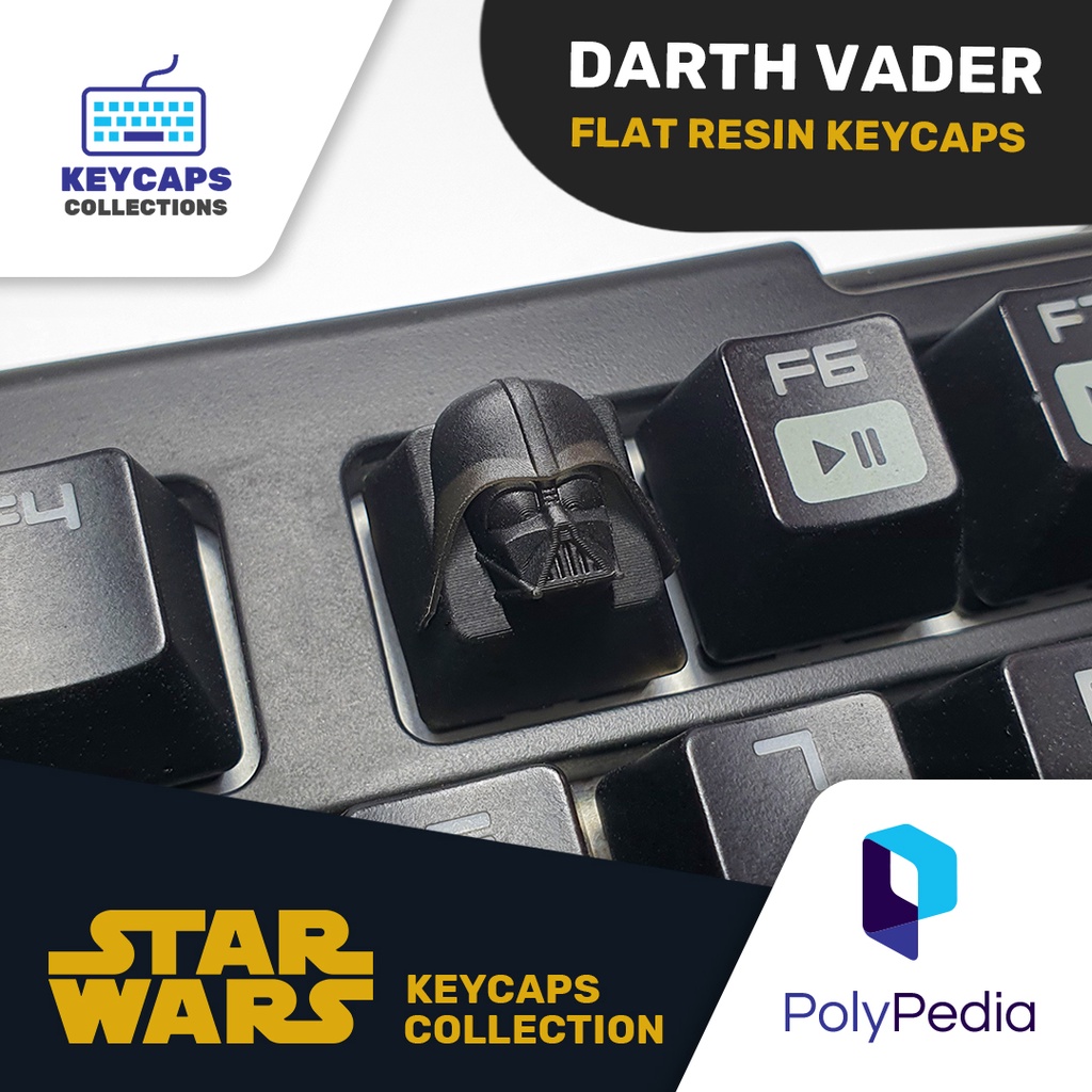 Darth Vader Flat Keycap Mechanical Keyboard | Shopee Singapore