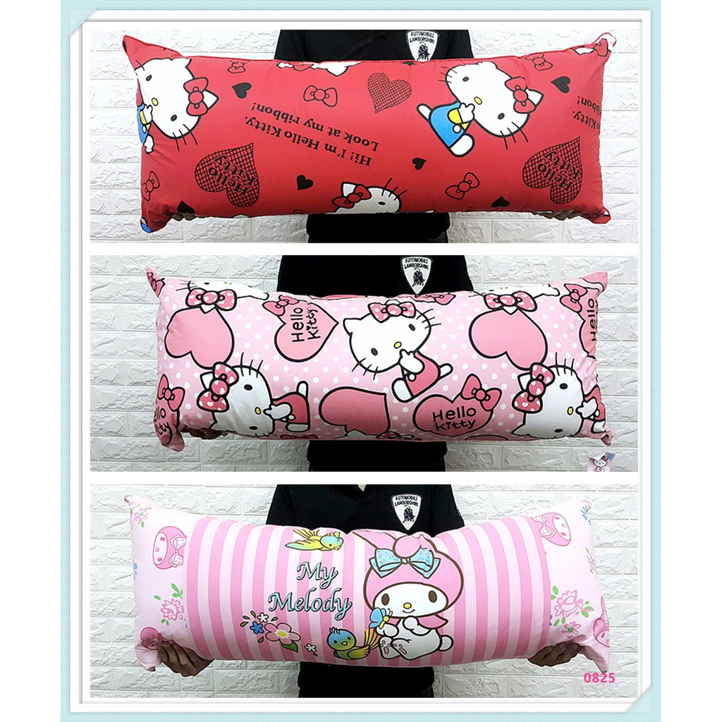 HELLO kitty Long Pillow Oversized Melody Extra Large Double Sofa Sanrio | Shopee Singapore