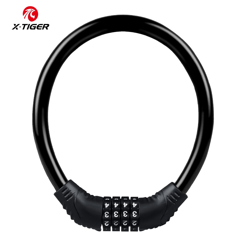 X-TIGER Smart Kunci Basikal Bike lock Password Lock Combination Bike ...