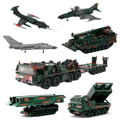 German Bundeswehr Military Bricks Series Part 2 (lego compatible ...