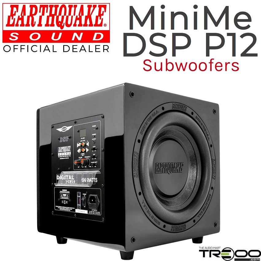 Earthquake Sound MiniMe DSP P12 12-inch (2x12”) Powered Subwoofer | Shopee Singapore