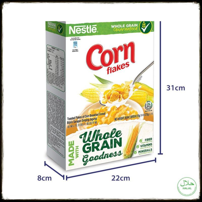 Nestle Cornflakes Cereal (500g x 2 Packs) | Shopee Singapore