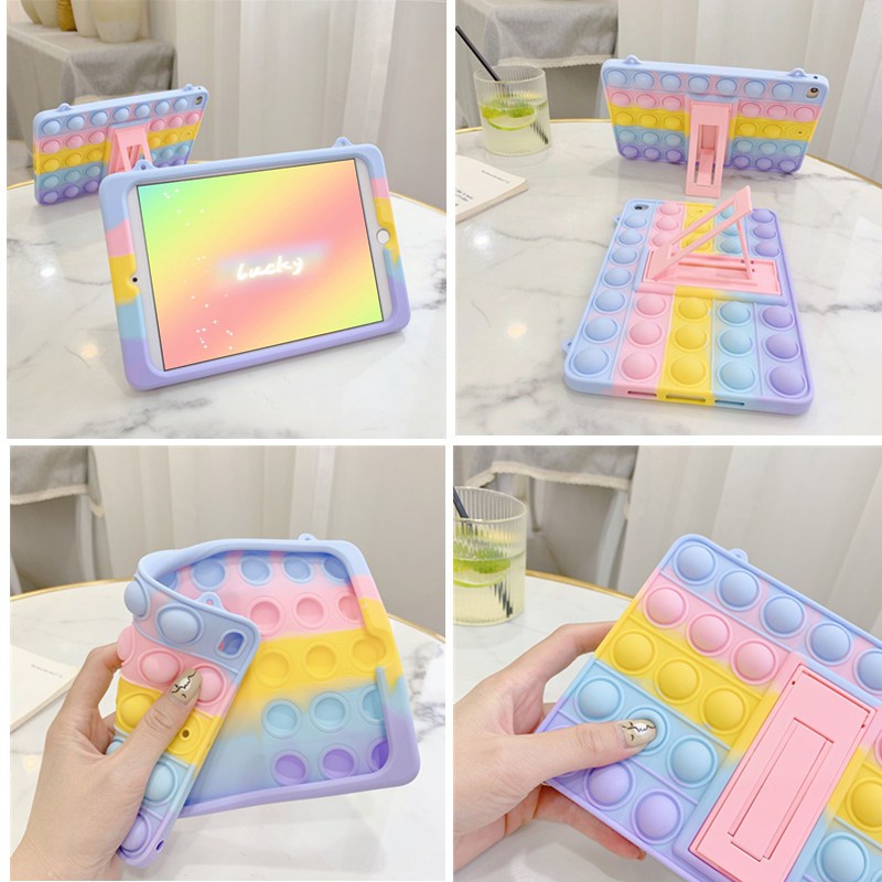 Kids Safe Casing For iPad Mini 1 2 3 4 5 7 Pro 9.7 5th 6th 7th 8th 9th ...