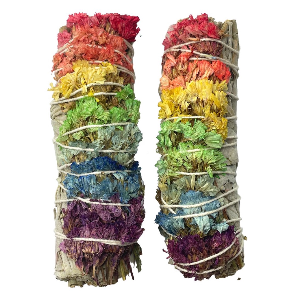 SI 7 Chakra Flower Sage, Open Chakras, Good Luck and Good Relationship ...