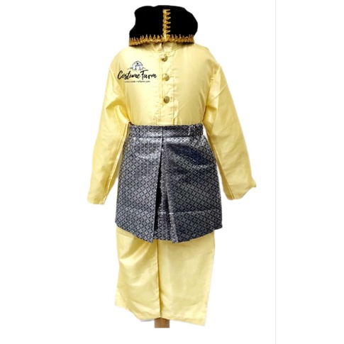 SG Instock Malay Boy Traditional Ethnic Costume ( 4 pc set)/ Baju ...