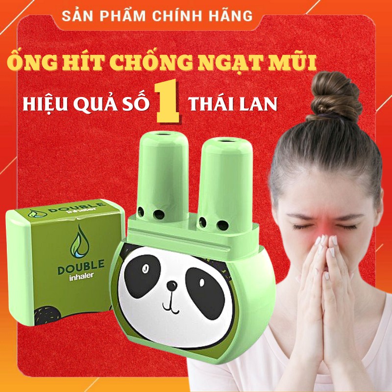 Double Inhaler Thai Herbal Nasal Inhaler, Double Nasal Inhaler | Shopee ...