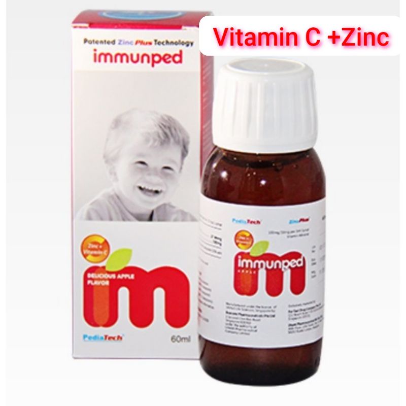 IMMUNPED VIT C+ZINC EXP 03/26 | Shopee Singapore