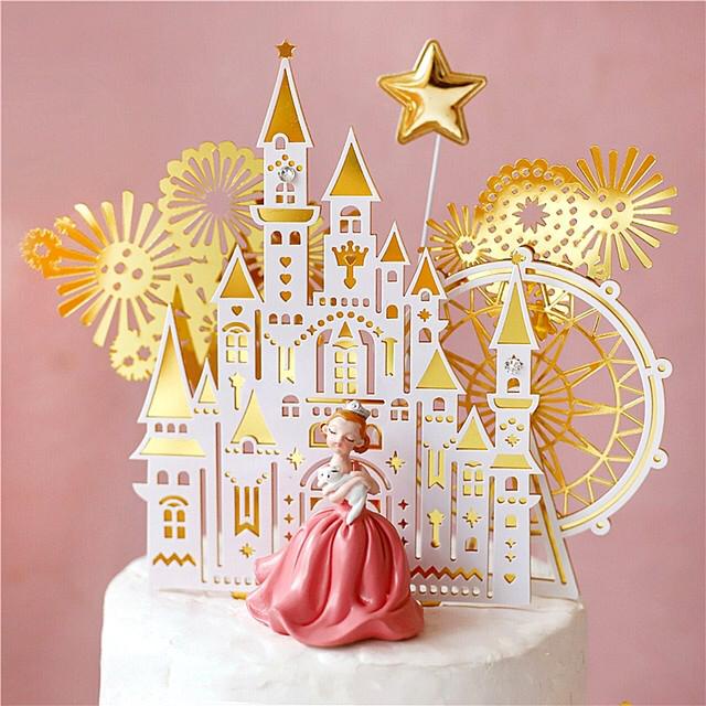 Cake Topper CASTLE/ Cake Topper princess Palace princess Cake ...