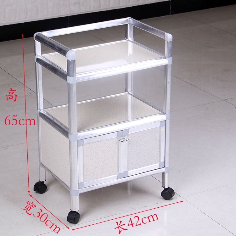 Aluminium Kitchen Rack Storage cabinet Movable cabinet with wheels tool ...