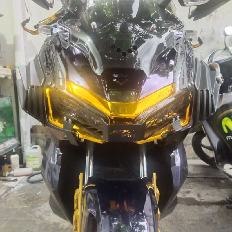 Adv150 adv160 headlight Cover plus adv150 winglet adv 150 adv160 cheek ...