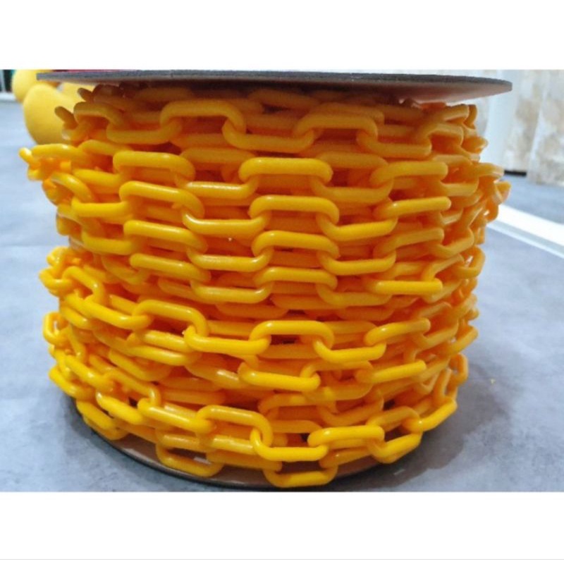 6colour 40m/1roll Plastic Chain 6MM PVC RANTAI PLASTIK Plastic PVC ...