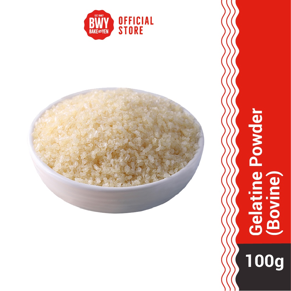 Gelatine Powder 200 Bloom Bovine Halal (100g - 1kg) | Shopee Singapore