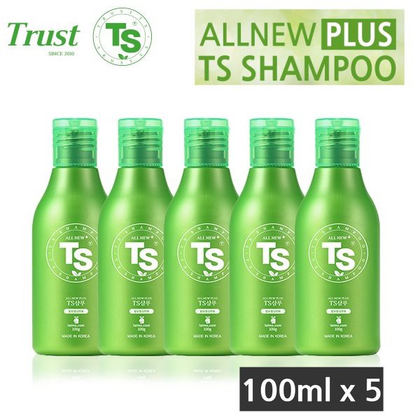 All New TS Shampoo 500ml (100ml X 5) - Korea No 1 Shampoo | Shopee ...