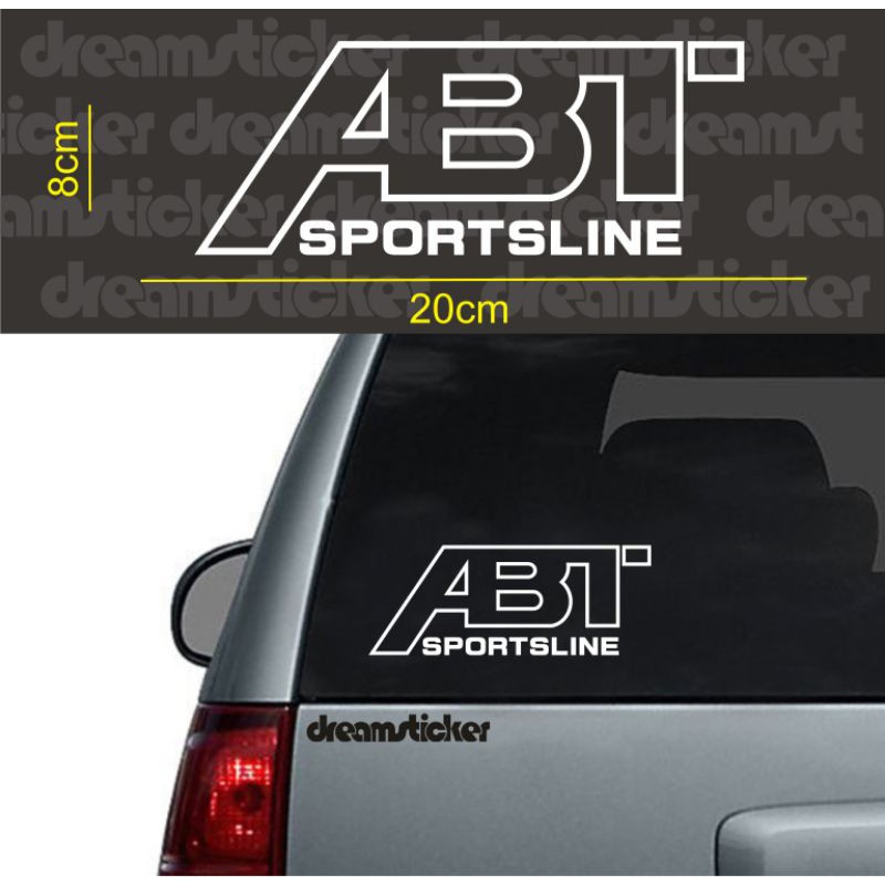 Abt Sportsline Sticker | Shopee Singapore