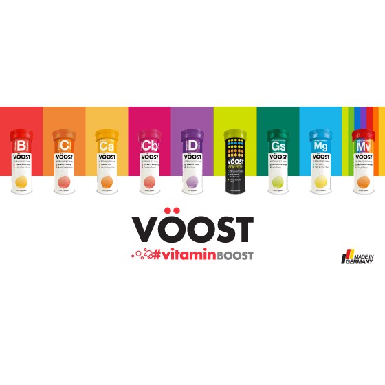 Voost Effervescent Tablets Collagen/ Multivitamin/ Vit C / Vit D / Zinc ...