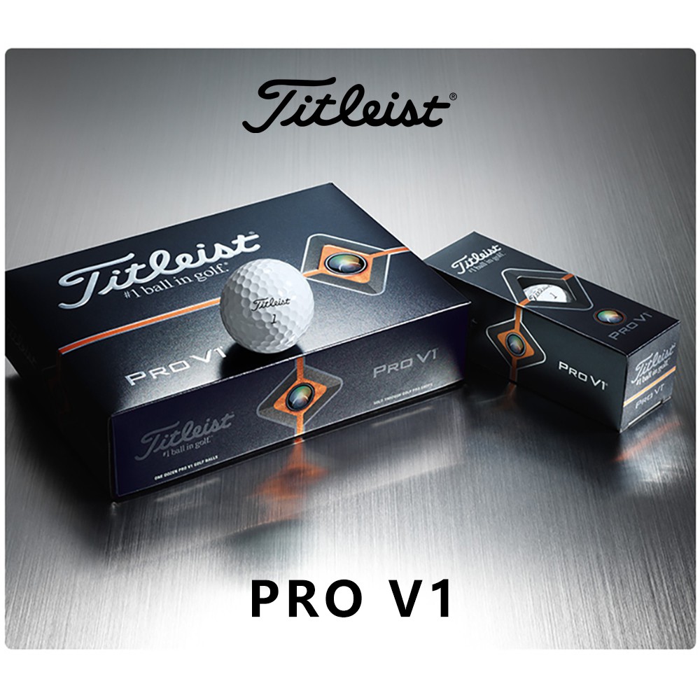 [Ready Stock] Titleist Golf Pro V1 Three-Layer [12 Capsules 1 Box ...