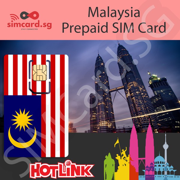 Malaysia Prepaid SIM Card for Tourist Use - Hotlink Maxis Prepaid Card ...