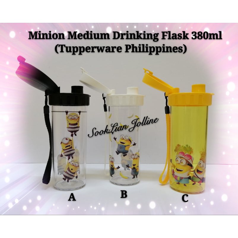 Minion Despicable ME Drinking Flask 380ml (Tupperware Philippines) | Shopee Singapore