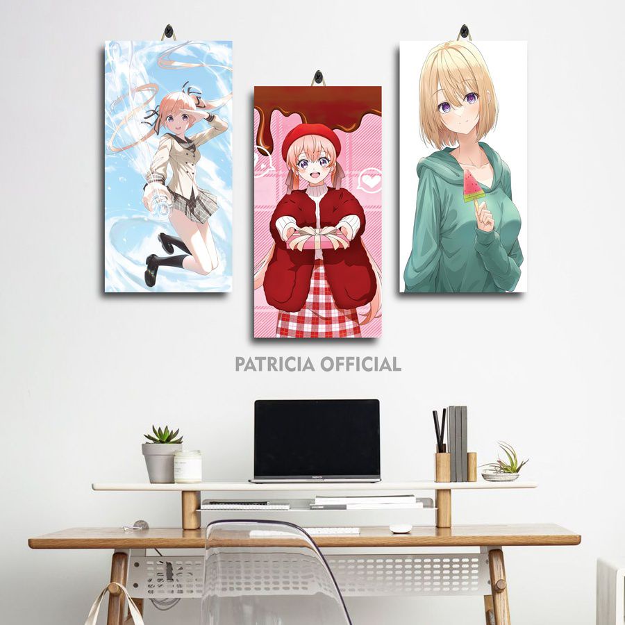 ANIME CHARACTER ROOM DISPLAY KAKKOU NO IINAZUKE 15X30 8JIRV/BKZCO ...