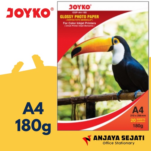 Joyko Glossy Photo Paper 180gr | Shopee Singapore