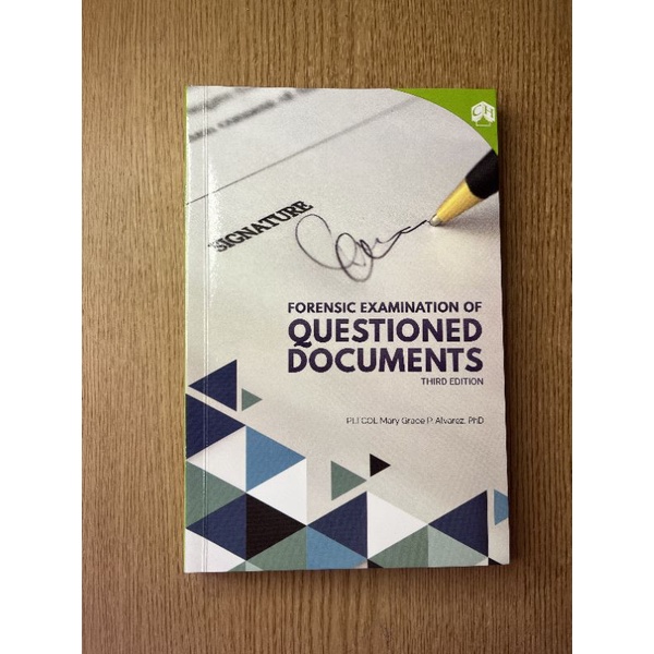 Forensic Examination of Questioned Documents 3rd Ed. 2022 | Shopee ...