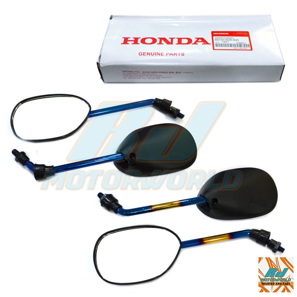 Side Mirror EX5 Standard 100% Large Rod (Titanium/Titanium Gold ...