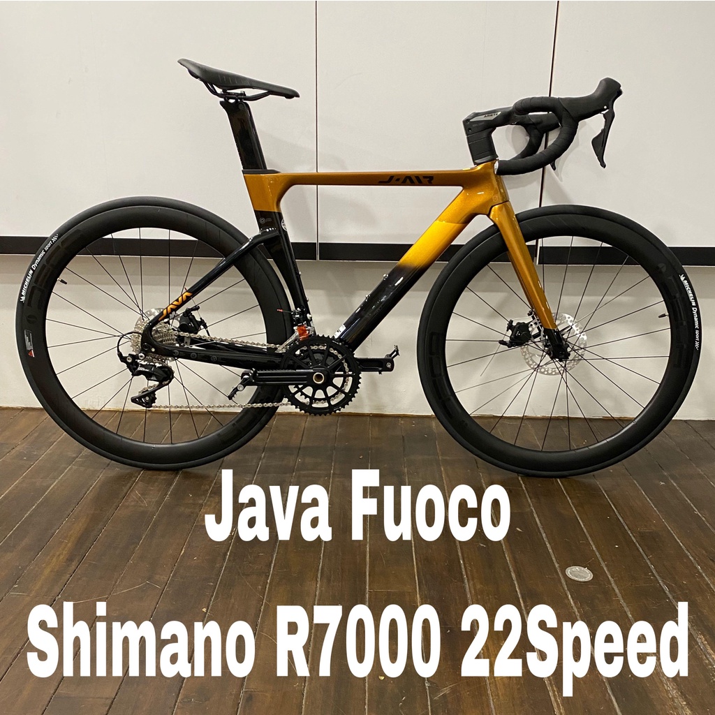 JAVA Fuoco Full Carbon Fiber Road Bicycle 22 Speed Carbon
