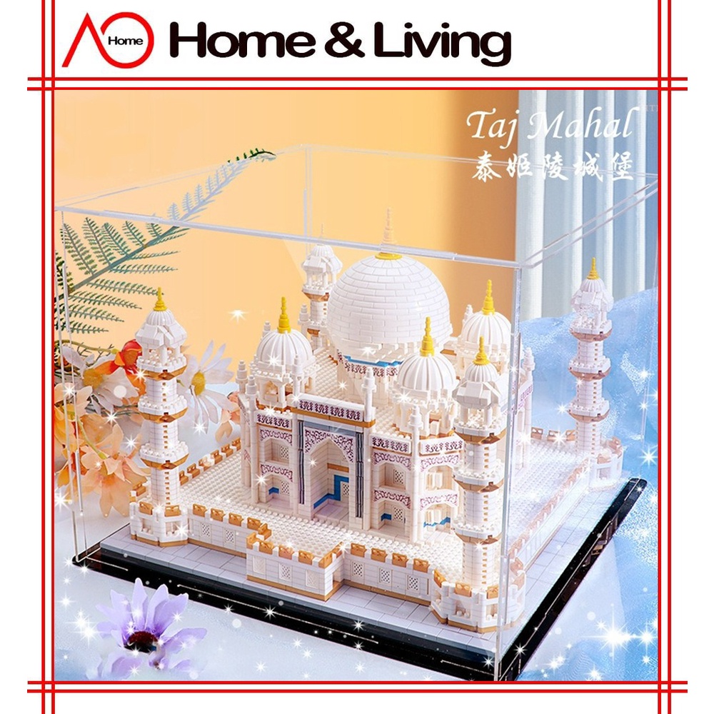 AO Home Taj Mahal Jigsaw Puzzle Nano Blocks Castles Building Blocks ...