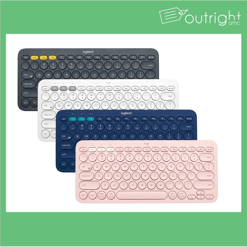 Logitech K380 Multi-Device Bluetooth Keyboard | Shopee Singapore