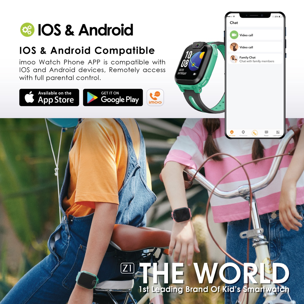 【HOT SALE 】imoo Voice-calling Smart Watch Phone for Kids. Style Z1 with ...