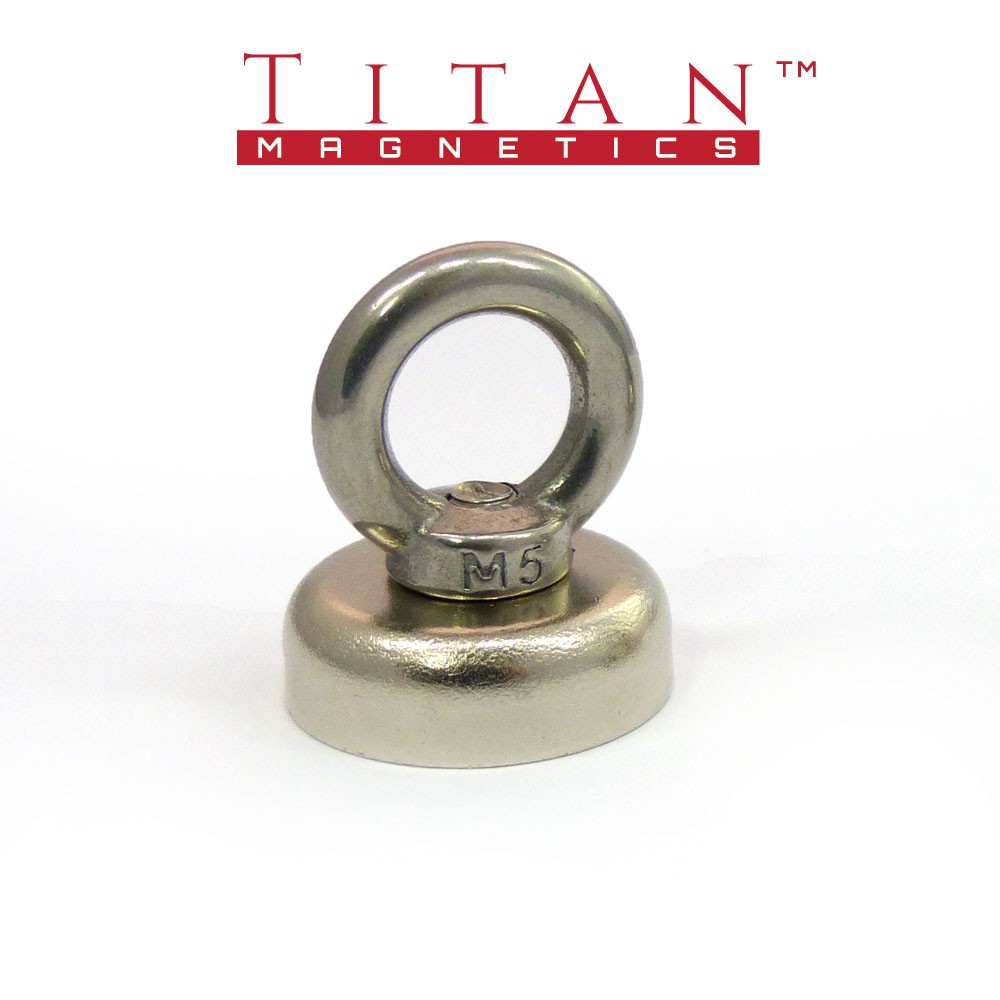Eyelet Bolt Magnet Neodymium – Dia. 25mm | Shopee Singapore
