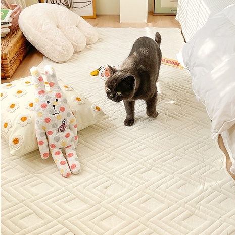 Pet mats non-slip bedside thickening mats baby crawling mat bedroom nap ...