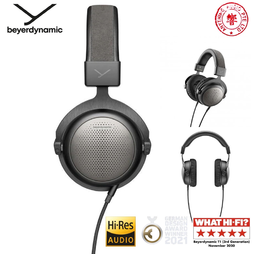 beyerdynamic T1 High-end Tesla Headphones (3rd Generation) | Shopee ...