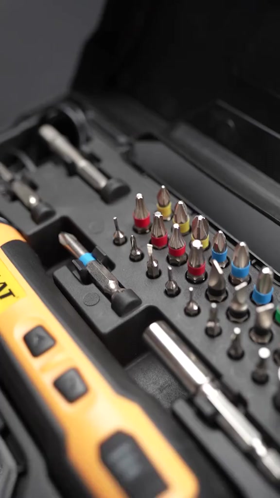 KEELAT Cordless Mini Screwdriver Set 36pcs Drill Bits Hex Electric ...