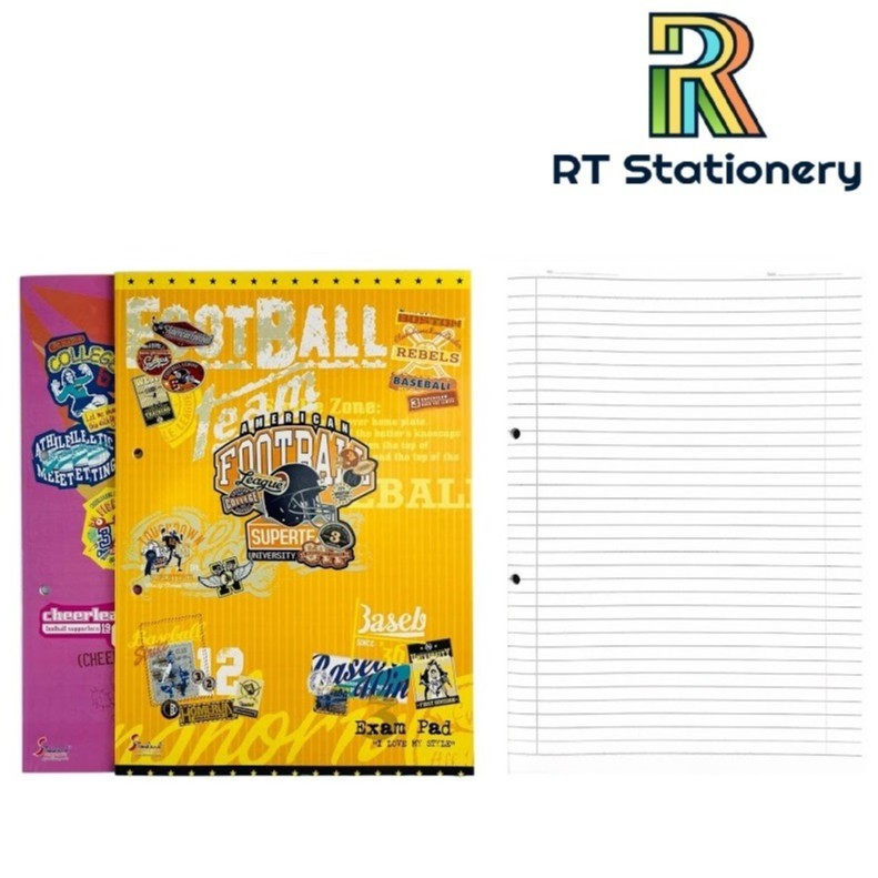 Standard Product A4 Exam Pad 48 sheets including cover 50gsm RA5048 ...