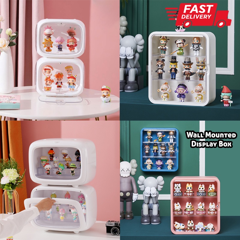 [Local Seller] Toy Transparent Box Display Rack / LEGO Showcase / POP ...