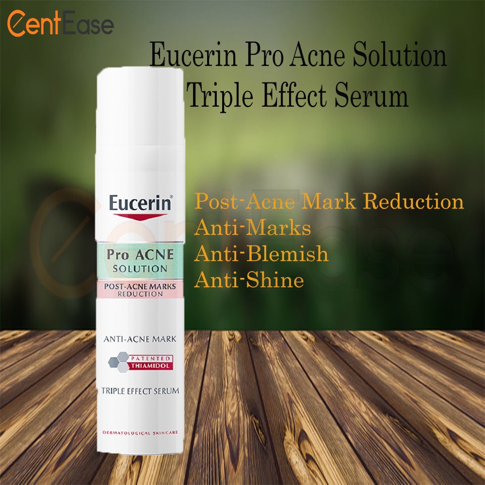 Eucerin Pro Acne Solution Triple Effect Serum 40ml (Exp: Jul 2026 ...