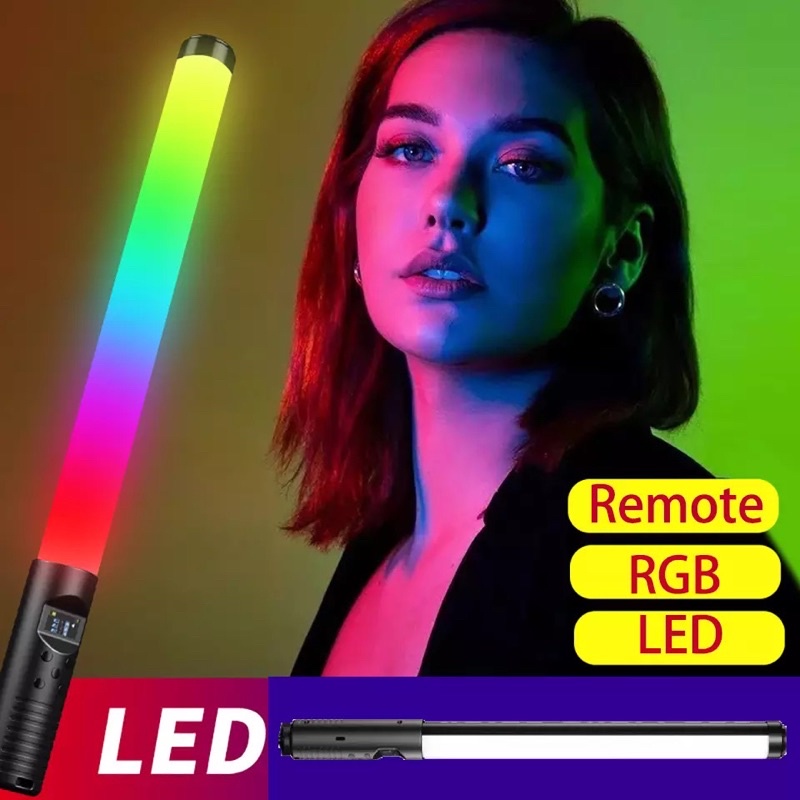 Photography Fill Light RGB Stick Colorful Portable Handheld External ...