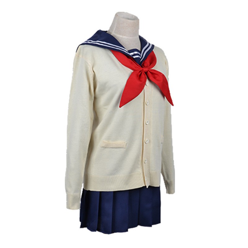 Anime Uniform Sailor-Suits Boku Toga Cosplay Himiko Costumes Academia ...