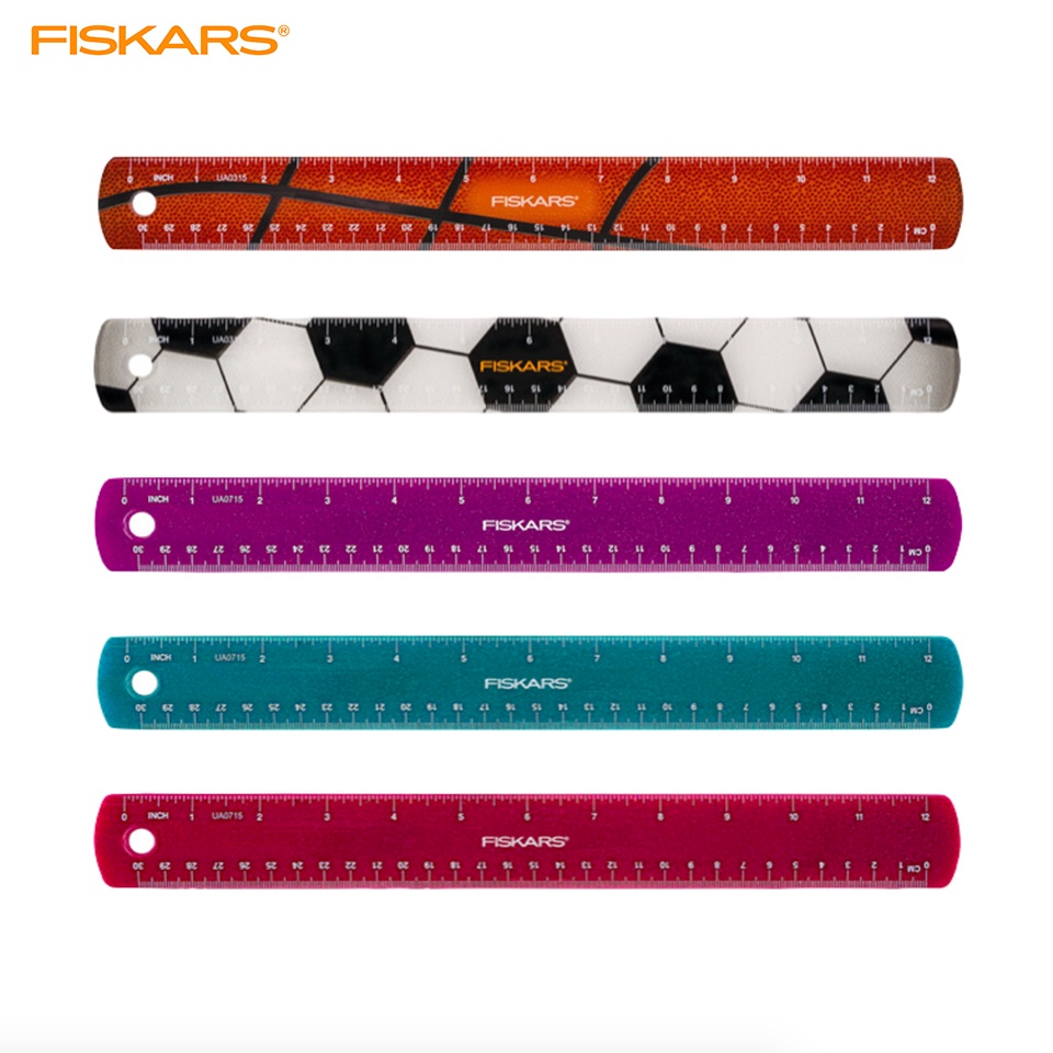 Fiskars Kids Ruler (30cm) | Shopee Singapore