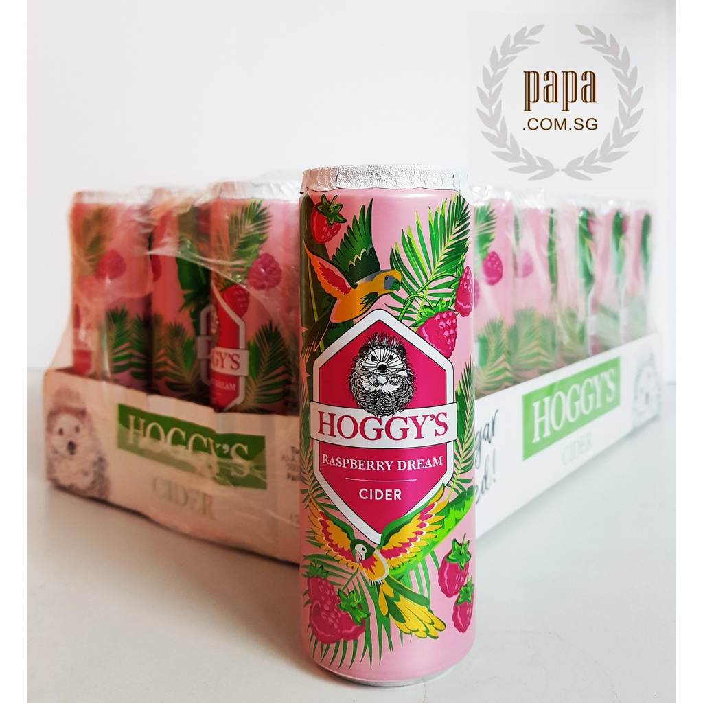 Hoggy's Cider - Naturally Fermented - No Sugar Added - Raspberry Dream ...