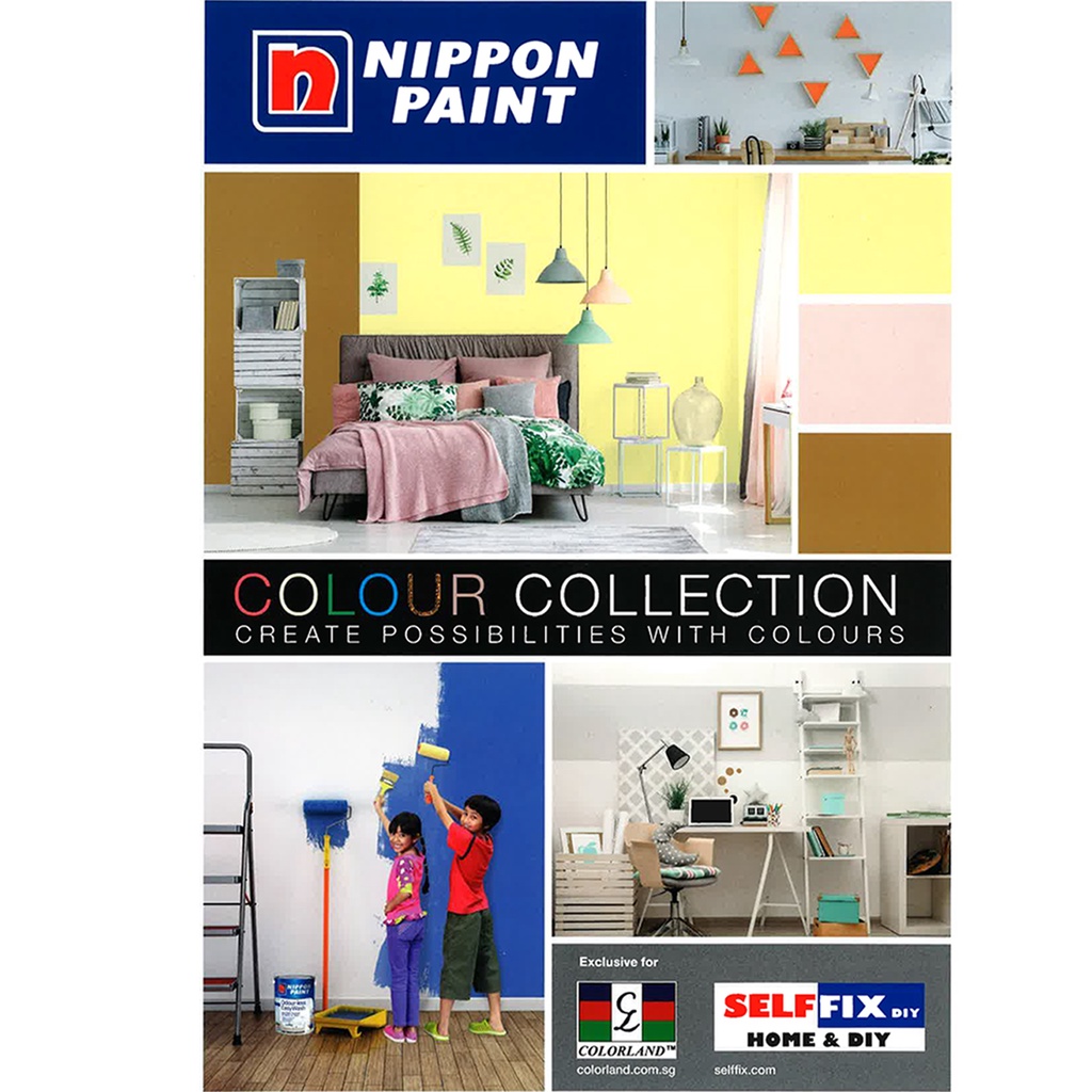 Nippon Paint Colour Chart Catalogue - Exclusive for Selffix | Shopee ...