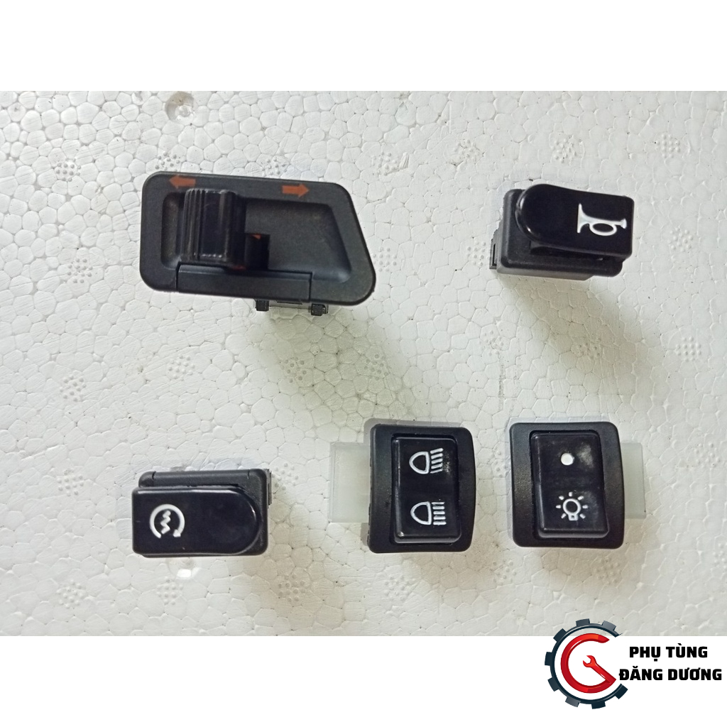 Set of 5 Car Switch Buttons Wave A RS 100 Wave Fish | Shopee Singapore