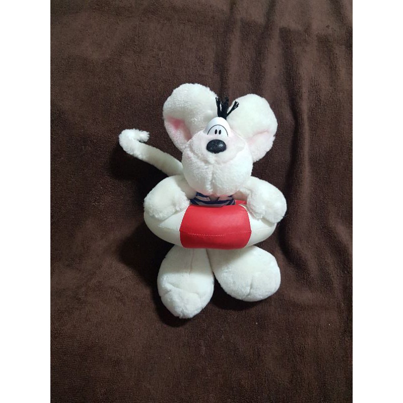 Authentic Vintage Thomas Goletz Diddl The White Jumping Mouse Going for ...